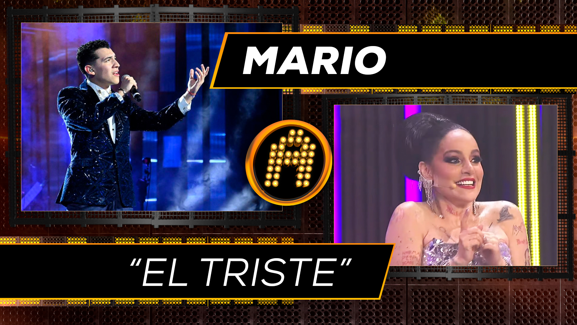 Mario cantó "El triste" en La Gran Final de La Academia 2024