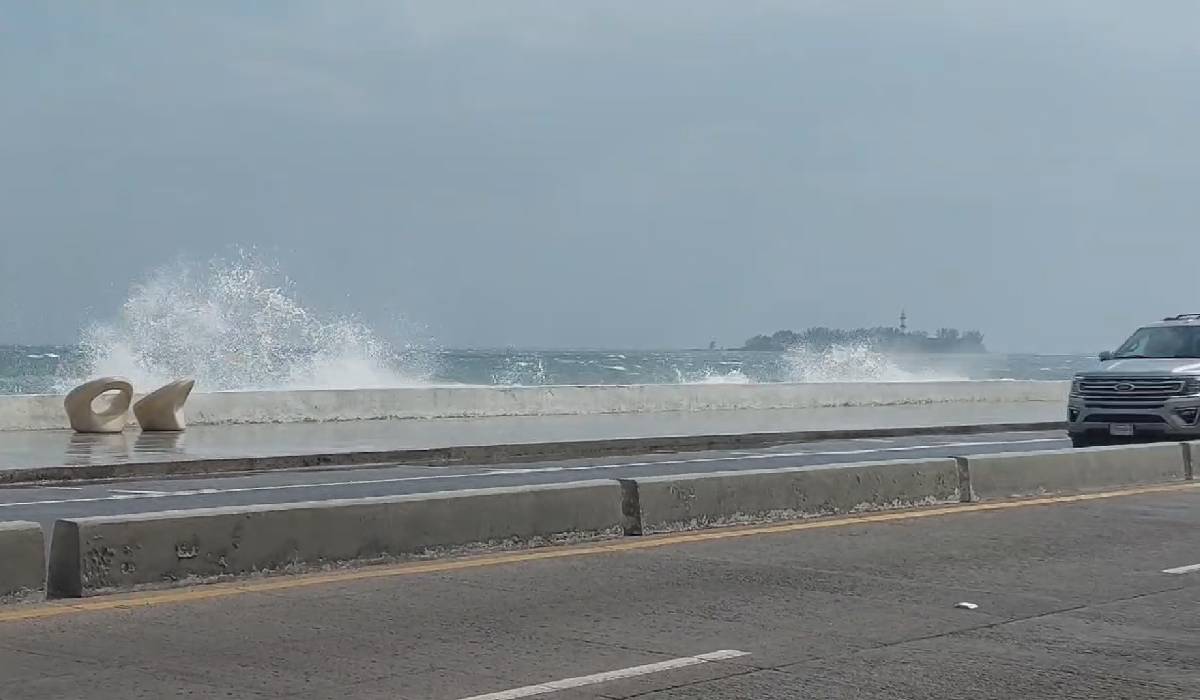¿De cuánto ha sido la racha máxima por norte en Veracruz hoy 20 de marzo de 2025?