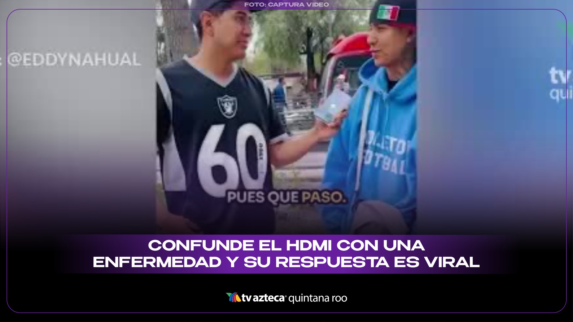 Confunde el HDMI con una enfermedad y su respuesta se vuelve viral