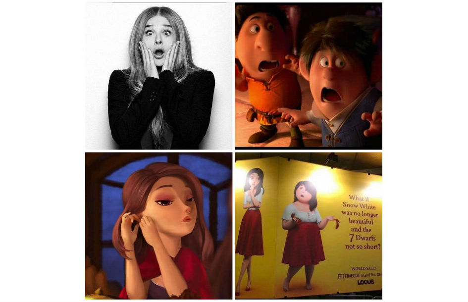 Ni a Chloë Moretz le gustó la campaña de la nueva versión de Blancanieves