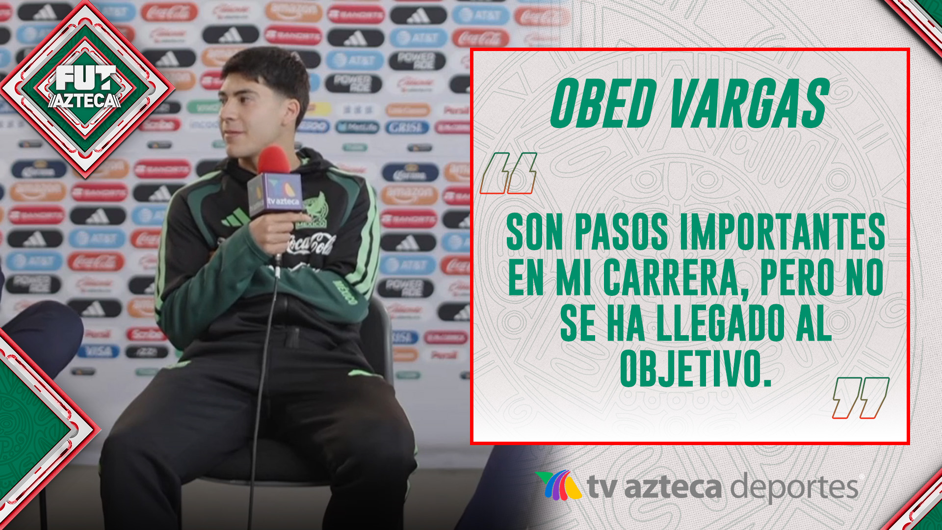 Entrevista con Obed Vargas: “Siempre quise jugar con México” | TV ...
