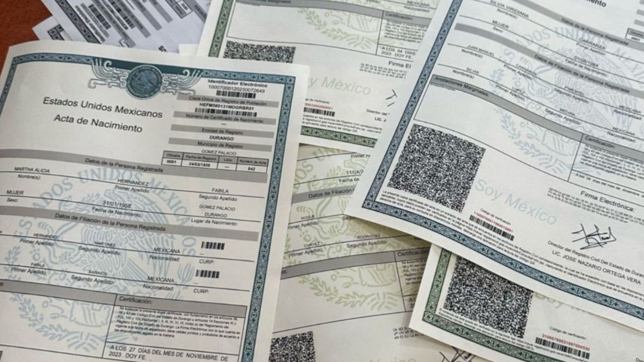 Falsificador de actas de nacimiento apócrifas es asegurado en papelería ...