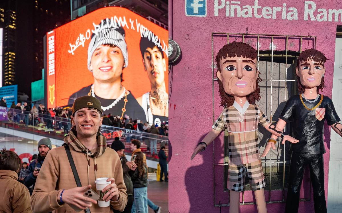 Crean piñata de Peso Pluma en local de Reynosa