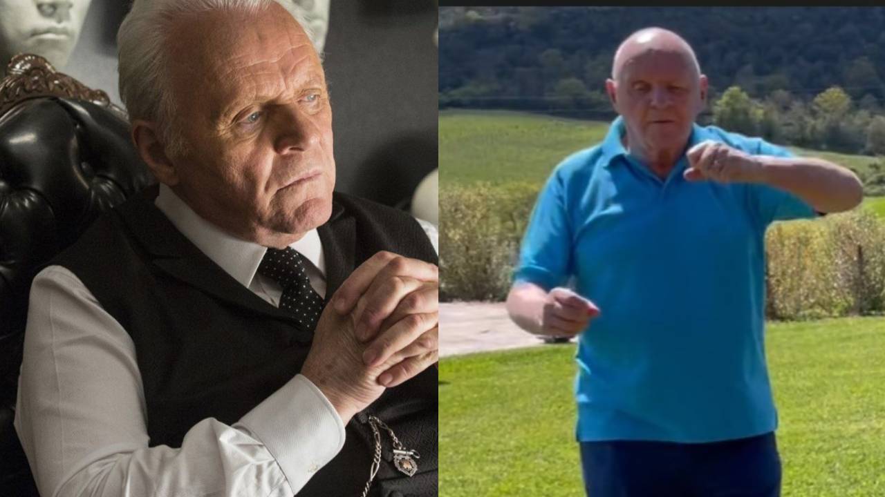 Anthony Hopkins se convierte en tiktoker a sus 86 años; todos lo aman ...