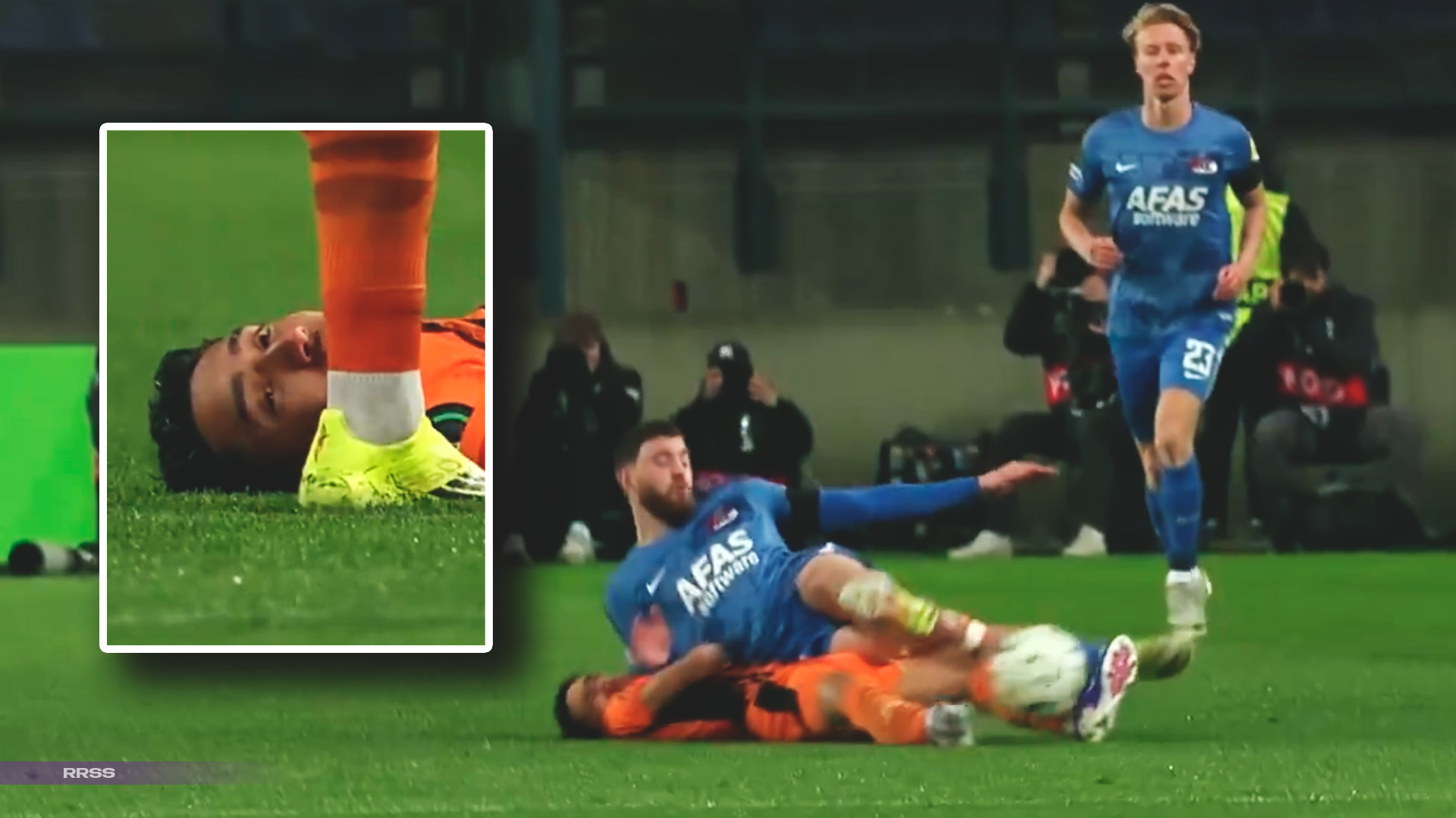 Jugador del Shakhtar, Isaque Severino, queda inconsciente en pleno ...