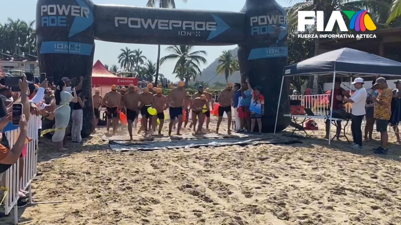 Competencia en mar abierto Ixta-Zihua 2024 concluyó con éxito