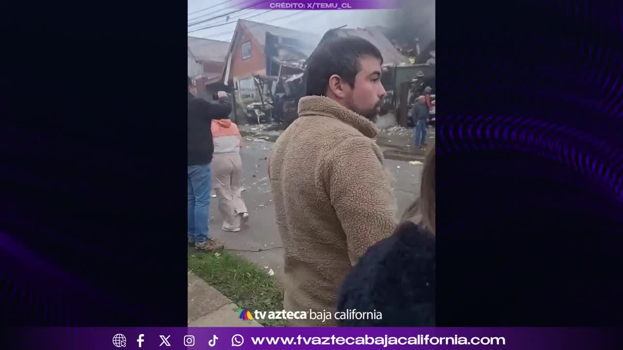 Explosión en Temuco por fuga de gas deja una víctima fatal