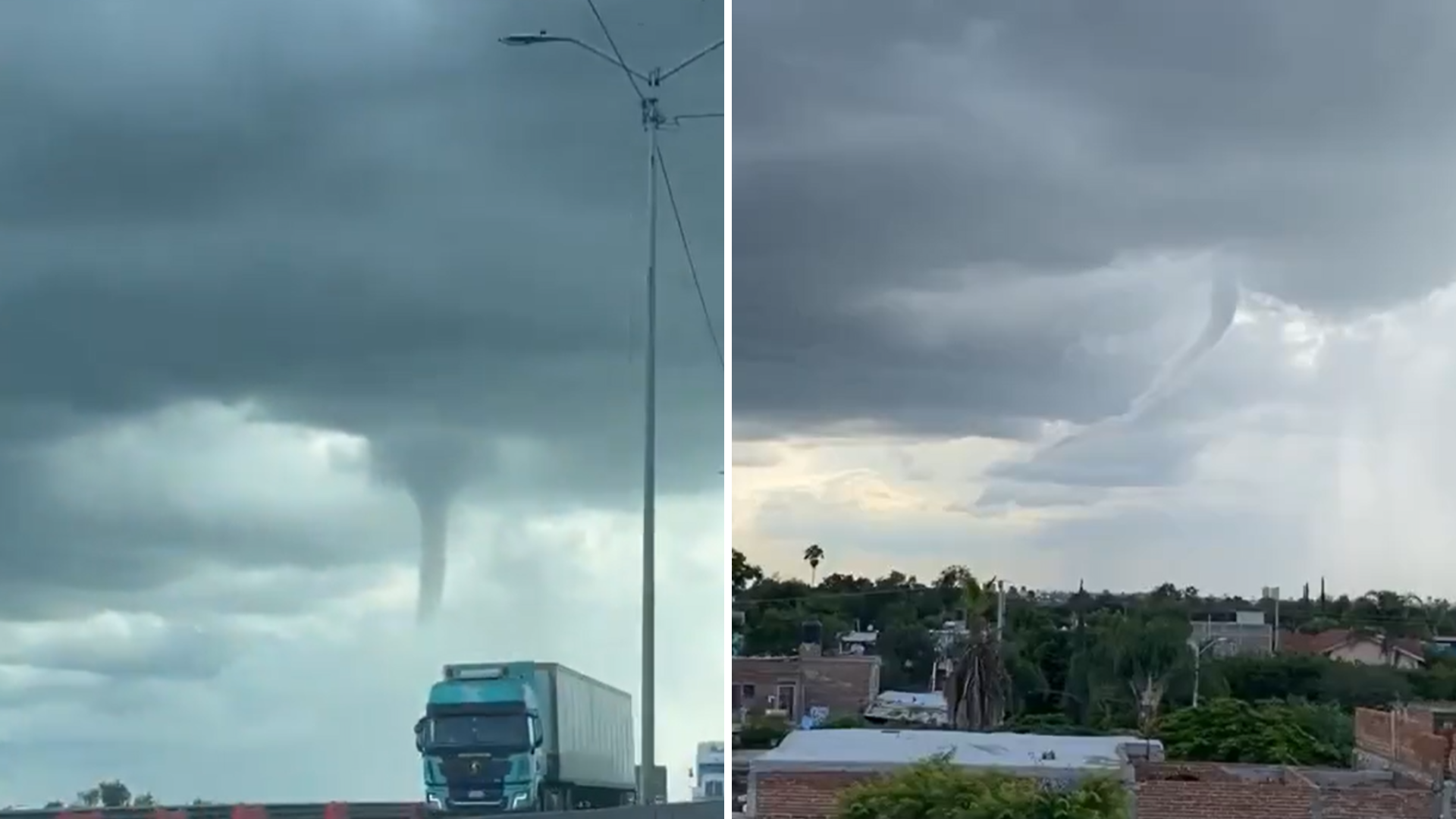 Captan posible mini tornado en el cielo de León la tarde del 26 de ...