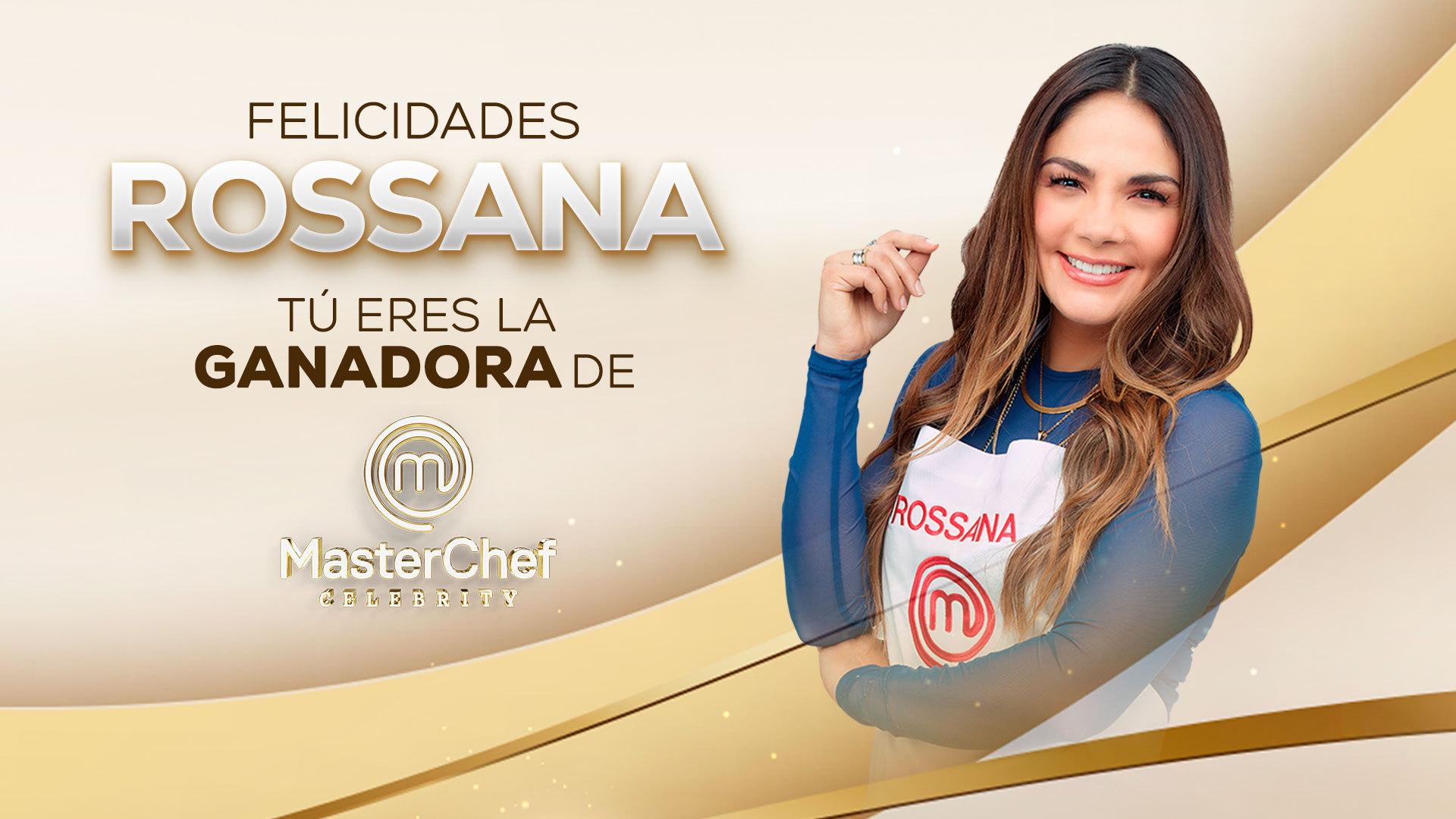 Rossana Nájera ganadora de MasterChef Celebrity 2024