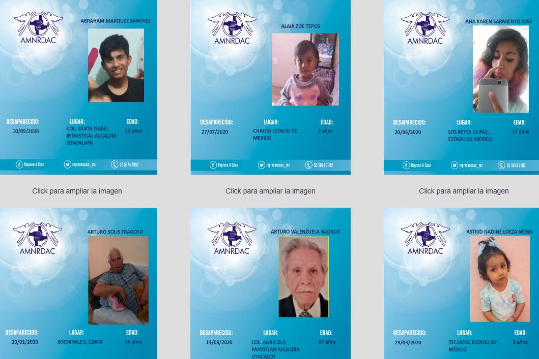 ¿Cómo identificar a personas desaparecidas?