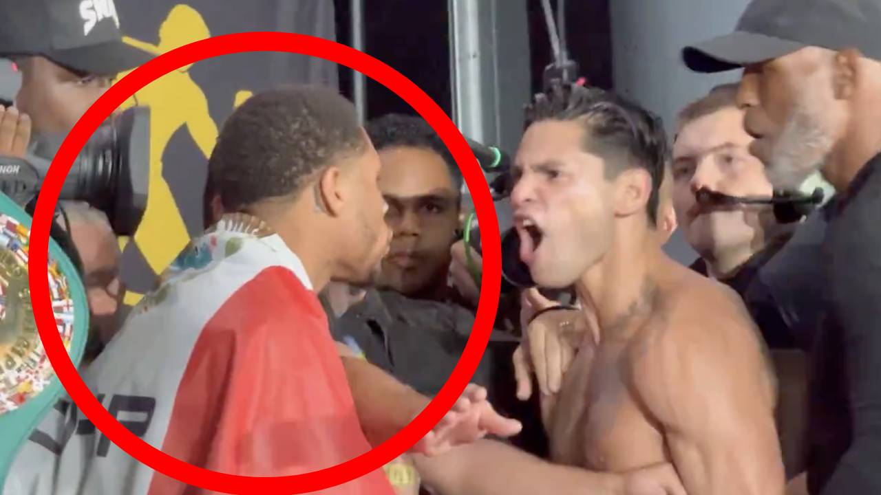 La razón por la que Devin Haney salió con la bandera de México en el ...