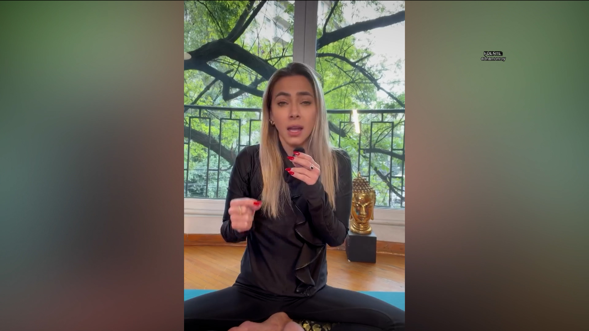 Edna Monroy aclara los rumores de violencia de Juan Diego Covarrubias