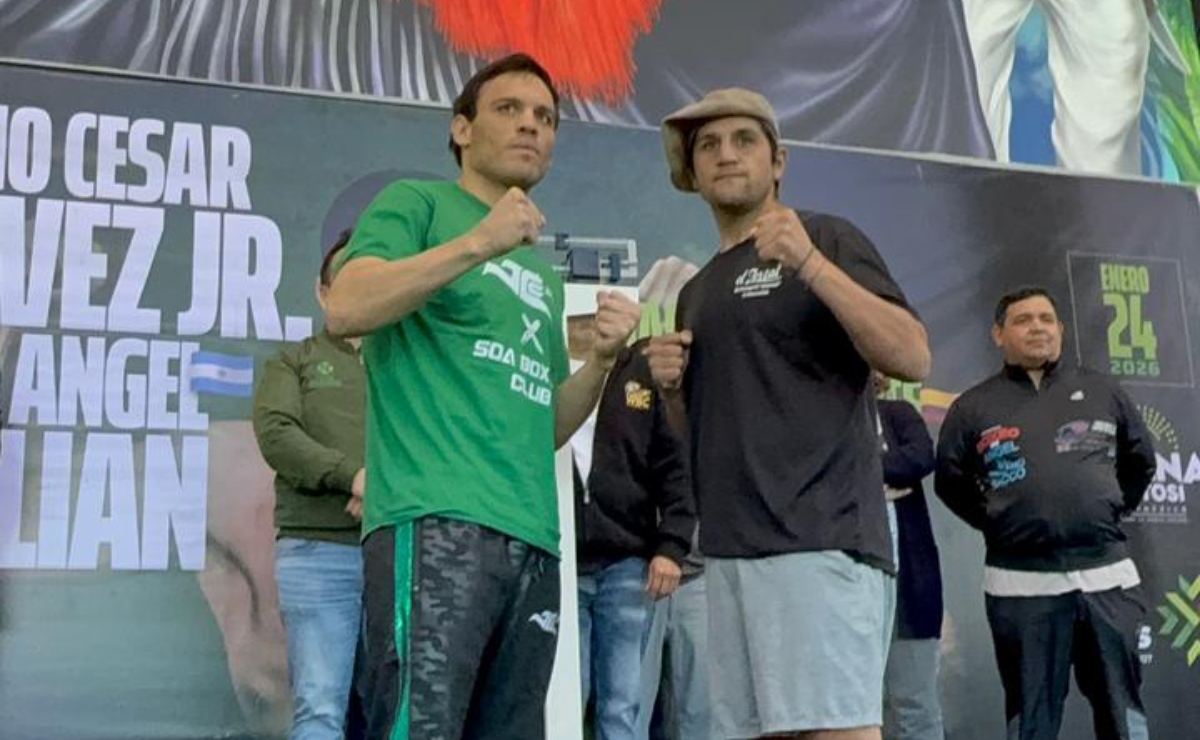 Julio César ChávezJr vs Ángel Julián Sacco: ¿Dónde ver EN VIVO la pelea ...