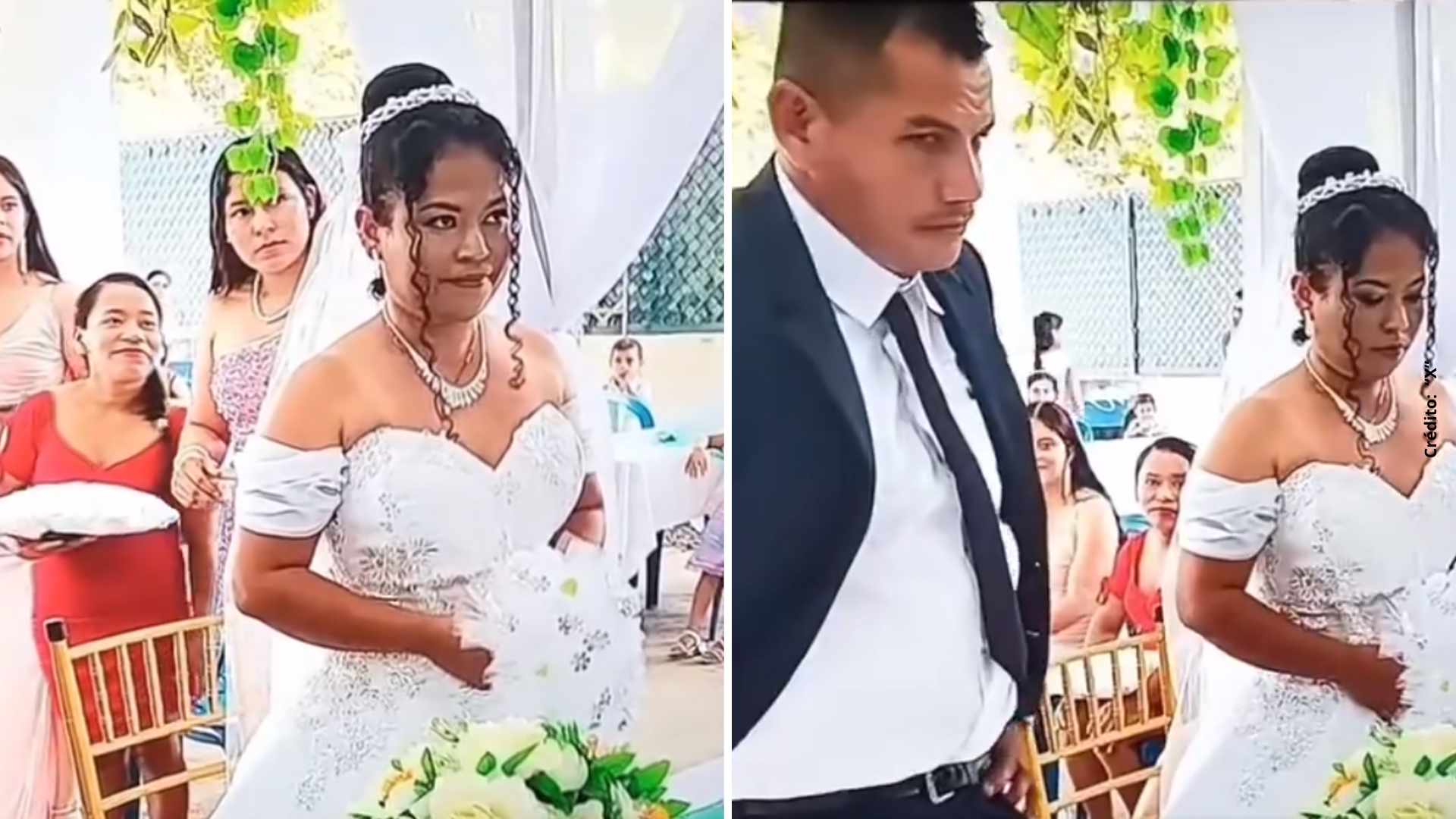 VIDEO: Mujer se arrepiente de casarse, ¿cómo reaccionó el novio?