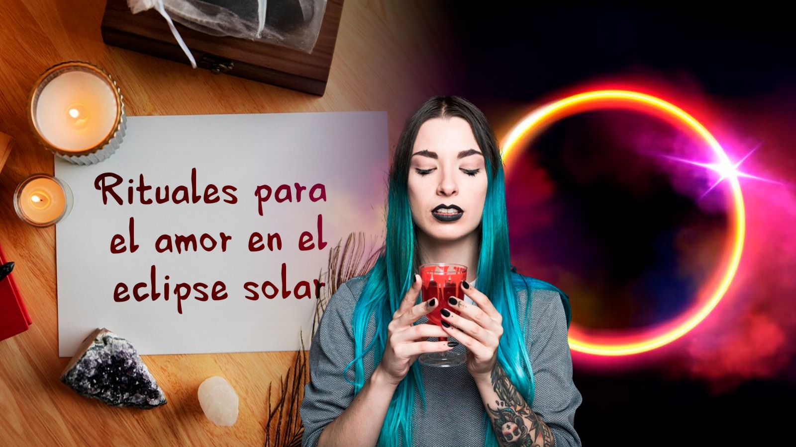 Rituales para el amor durante el eclipse solar 2024