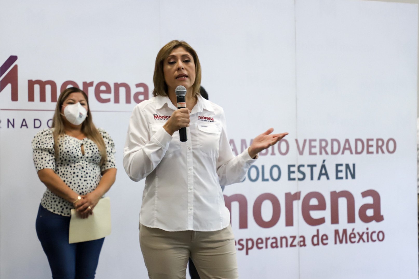 INE mantiene registro de Mónica Rangel por Morena en San Luis Potosí