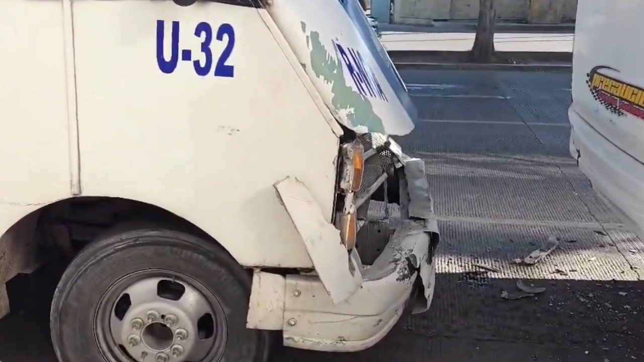 Ruta Angelópolis choca contra dos unidades de la R45 hoy 22 de agosto ...