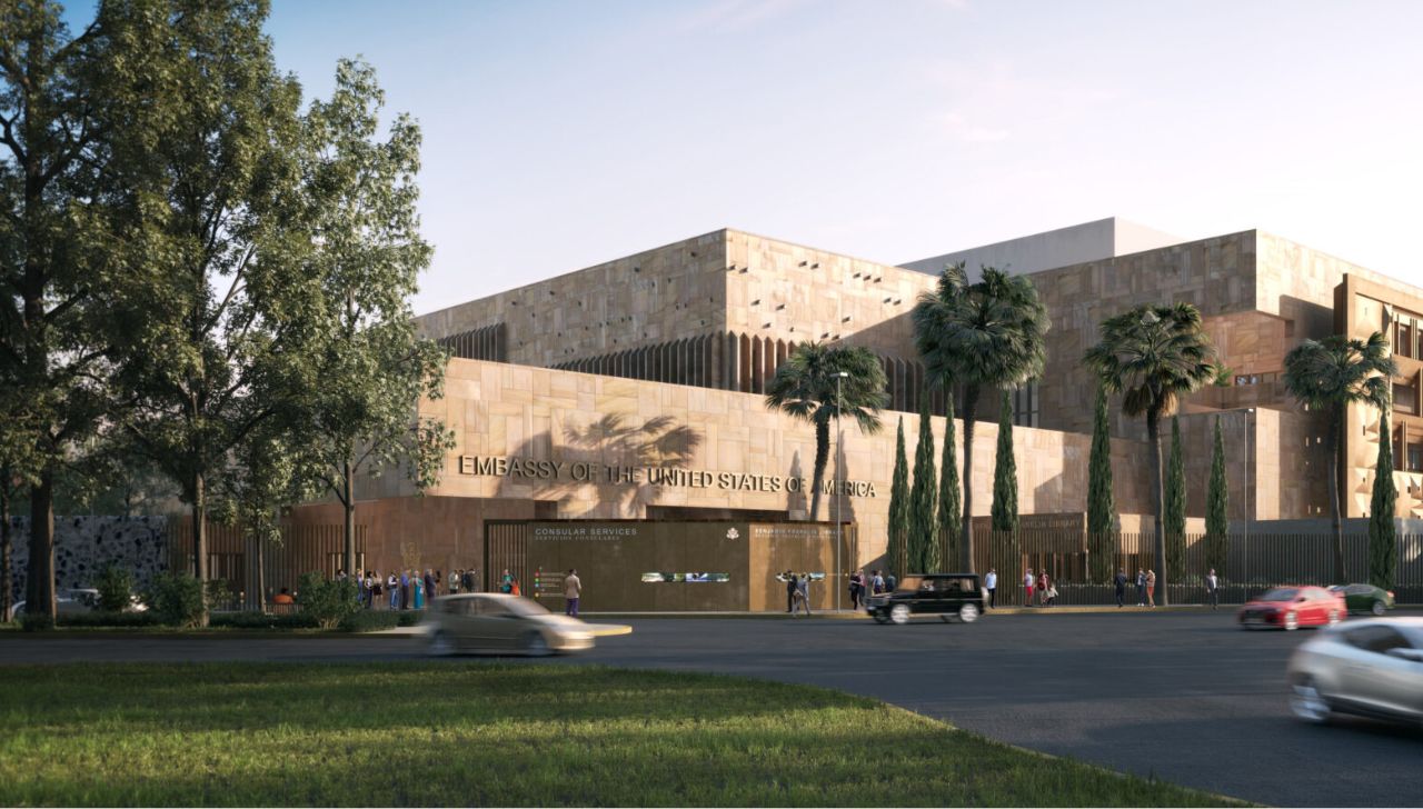 ¿Cuándo se inaugura y dónde estará la nueva Embajada de Estados Unidos en CDMX?