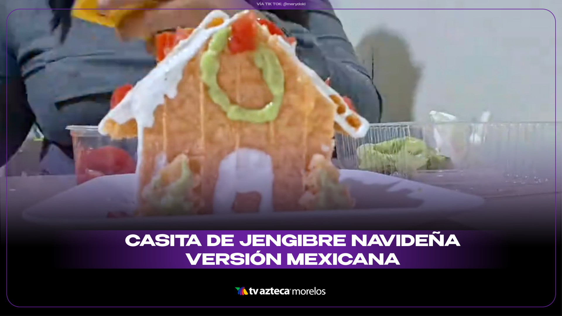 La casita de jengibre ¡pero versión chicharrón preparado!
