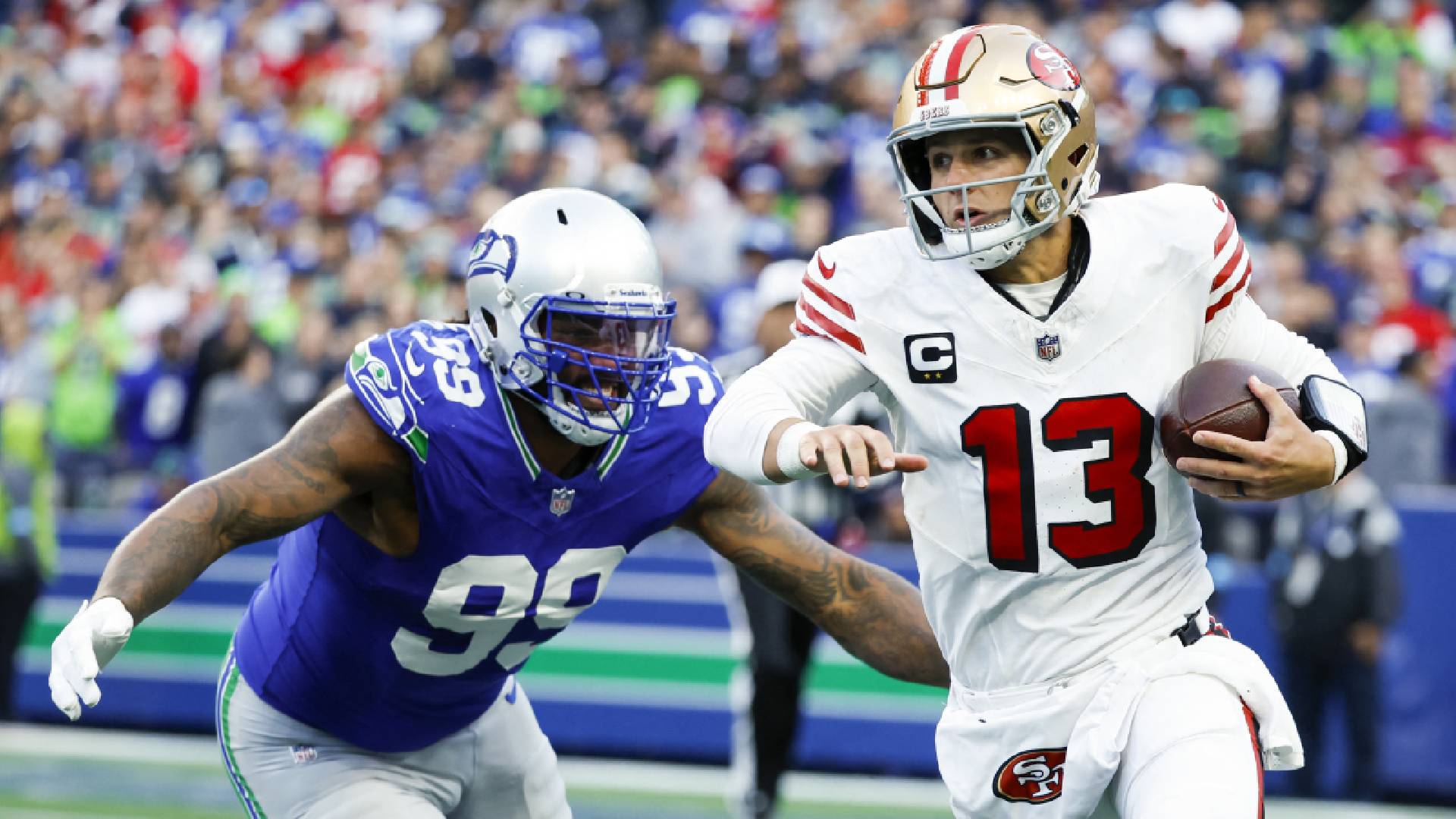 Los San Francisco 49ers vencieron a los Seattle Seahawks 36-24 en el ...