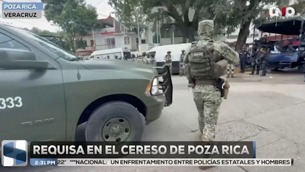 ¿Qué se sabe de la requisa en Cereso de Poza Rica hoy 9 de diciembre 2025?