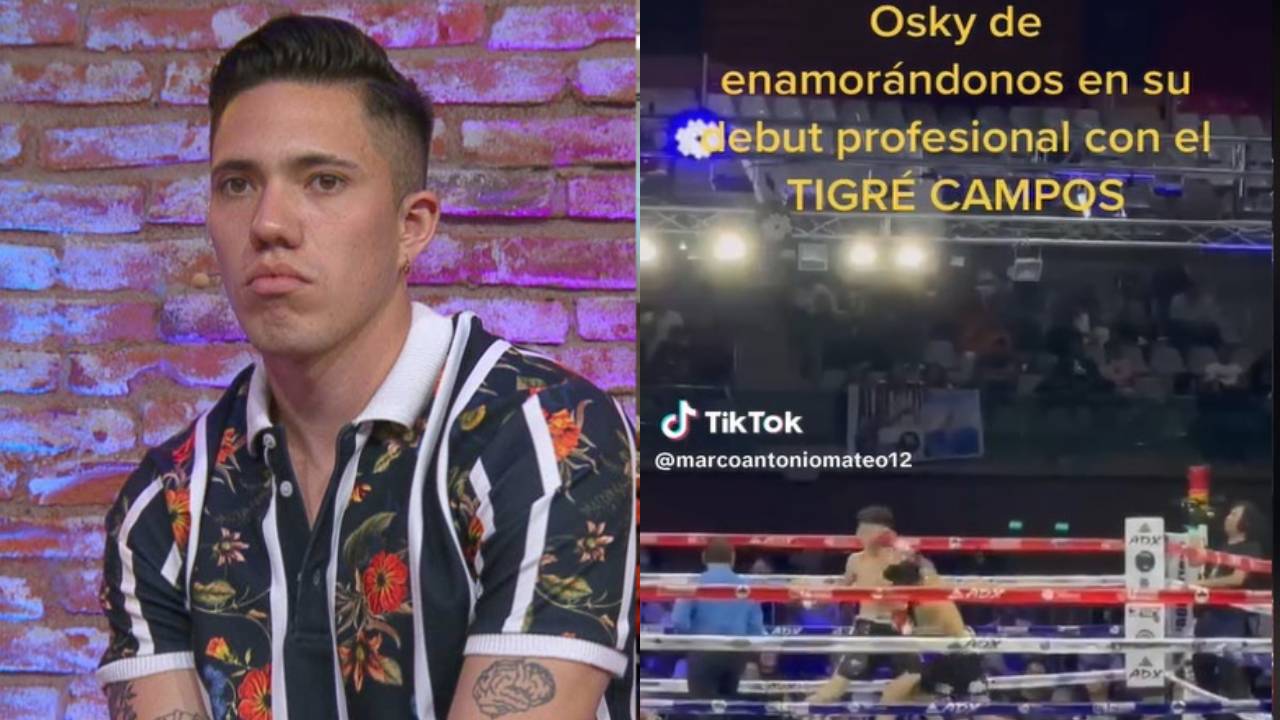 VIDEO: Osky de Enamorándonos debuta como boxeador