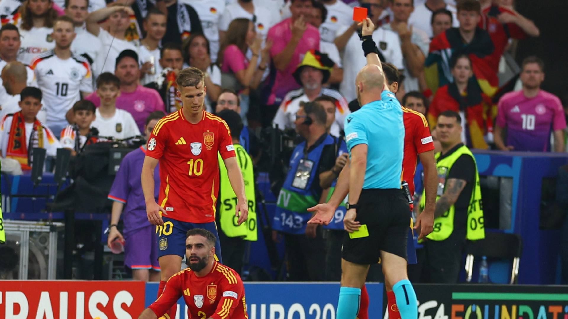 Dani Carvajal es baja de España en la Euro 2024