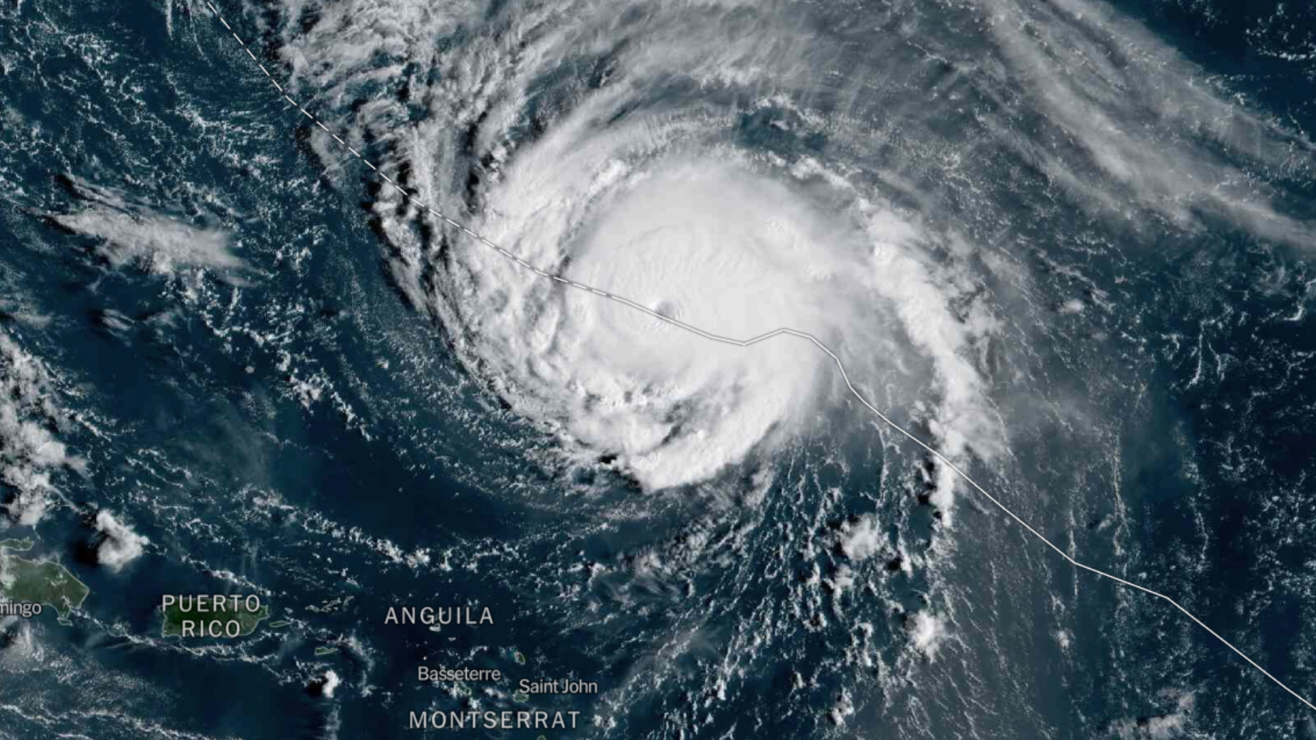 Huracán Humberto podría generar un efecto Fujiwhara y transformarse en "tormenta monstruo"