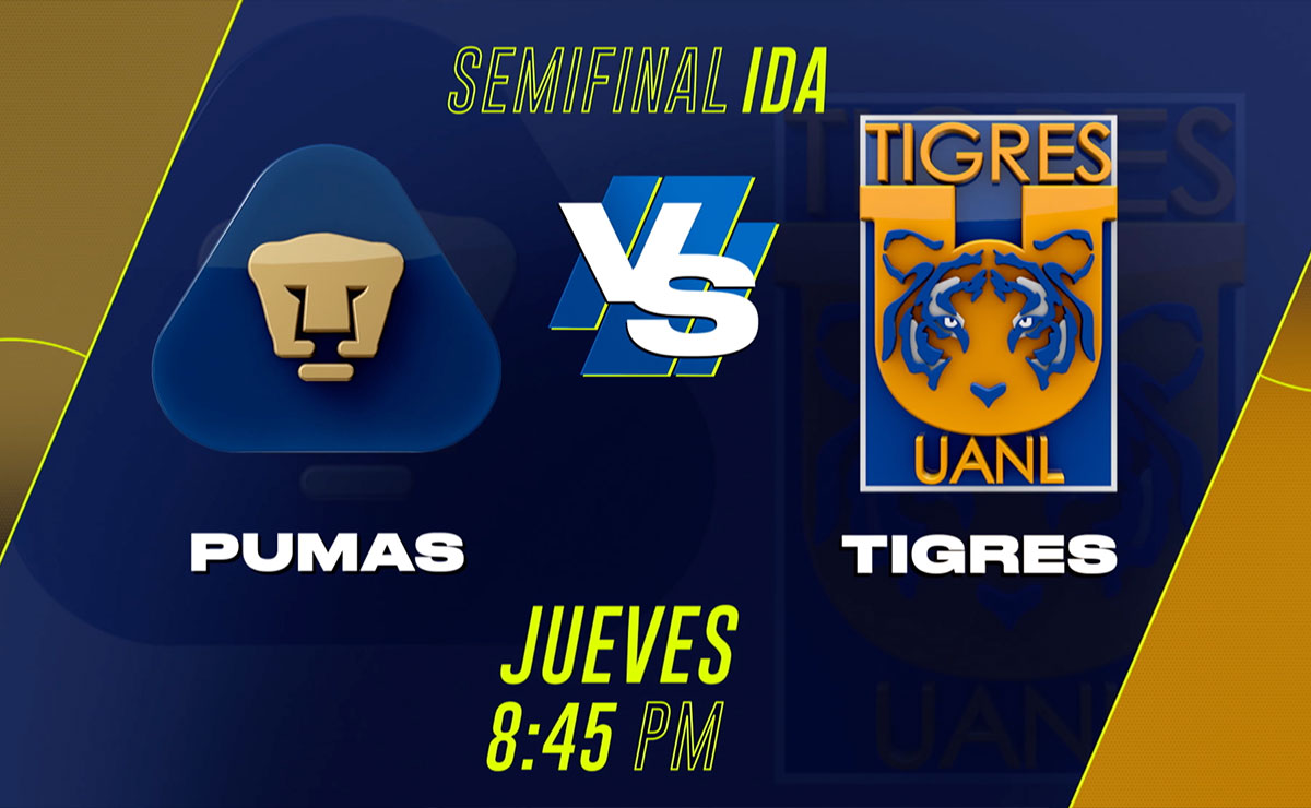 Pumas vs Tigres | Azteca 7 | Semifinal de Ida