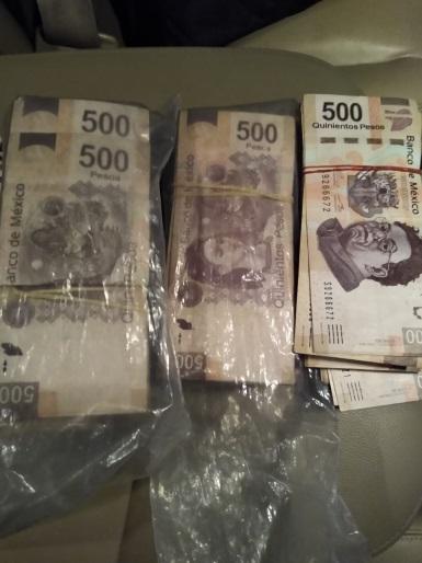 Aseguran más de 350 mil pesos en Chalco