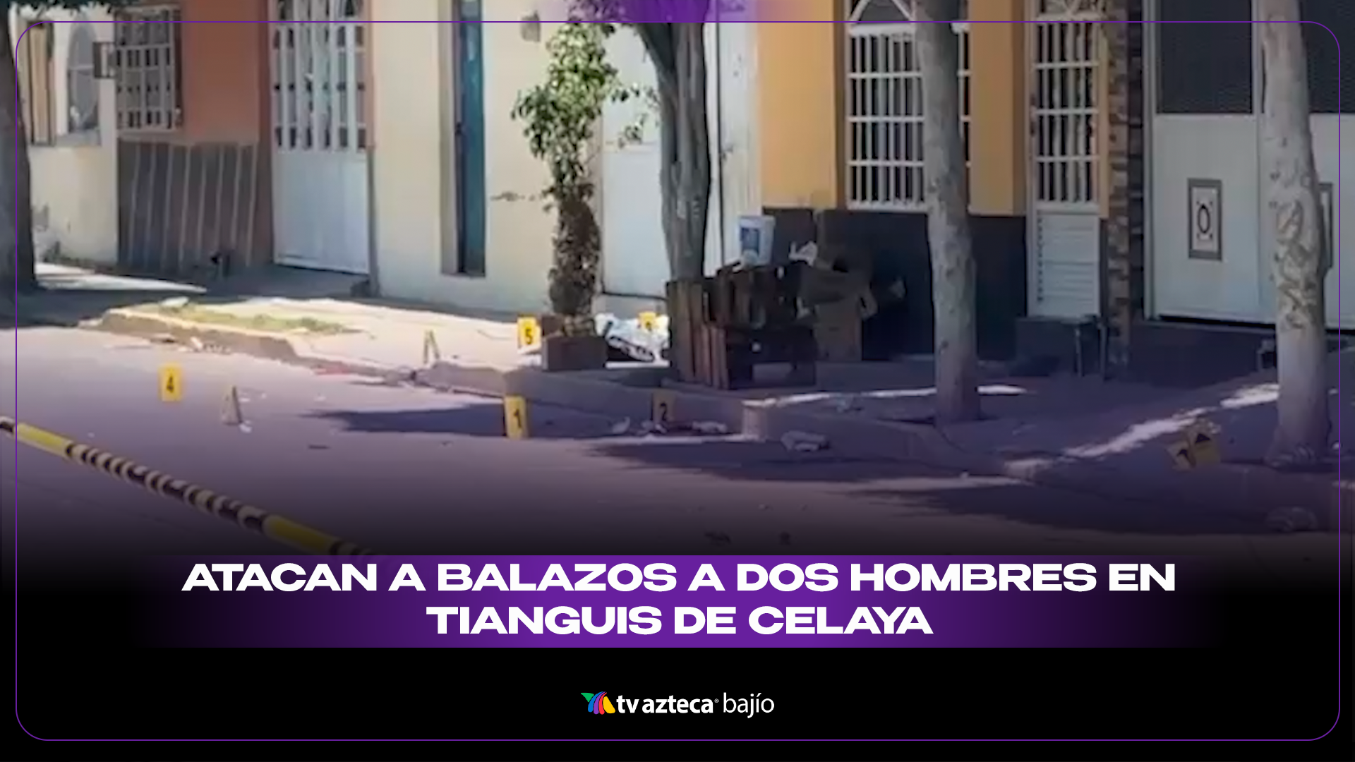 Atacan a balazos a dos hombres en tianguis de Celaya, 12 de mayo 2025