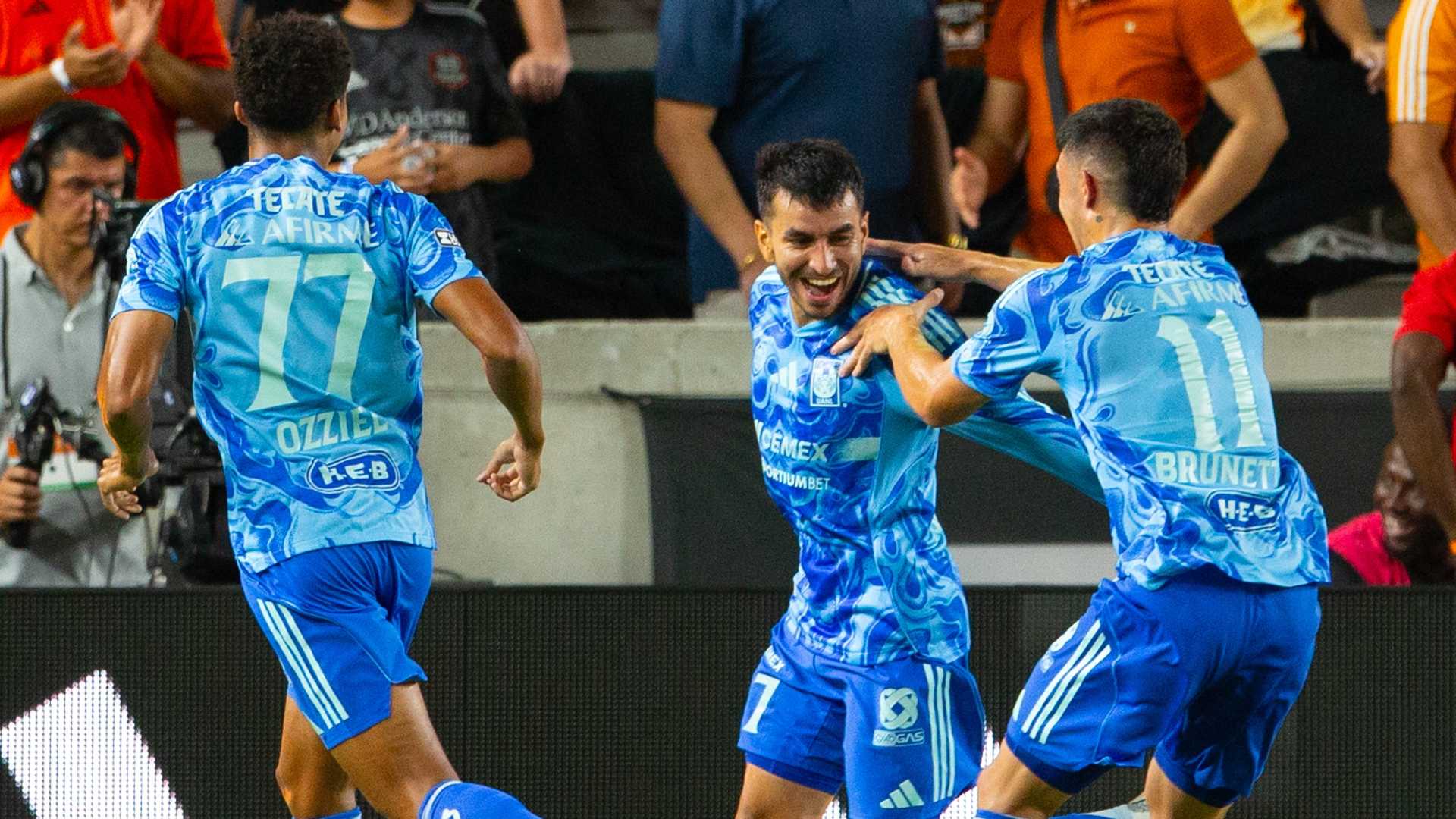 Resultado: Tigres derrota 4-1 al Houston Dynamo con doblete de Ángel Correa