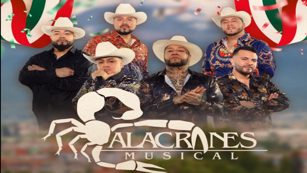 concierto de Alacranes Musicales gratis en Puebla