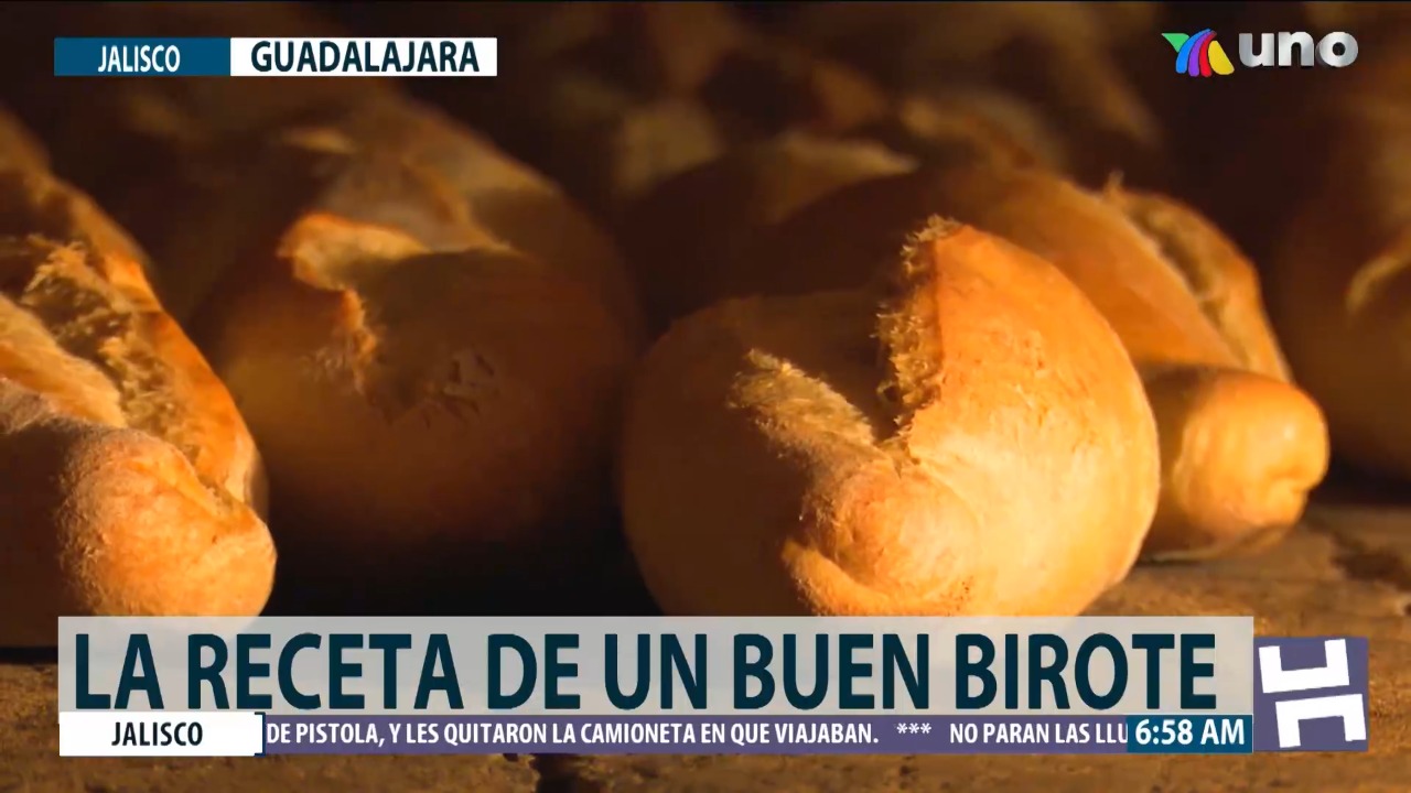 ¿Conoces cuál es la receta para un birote típico de Guadalajara?