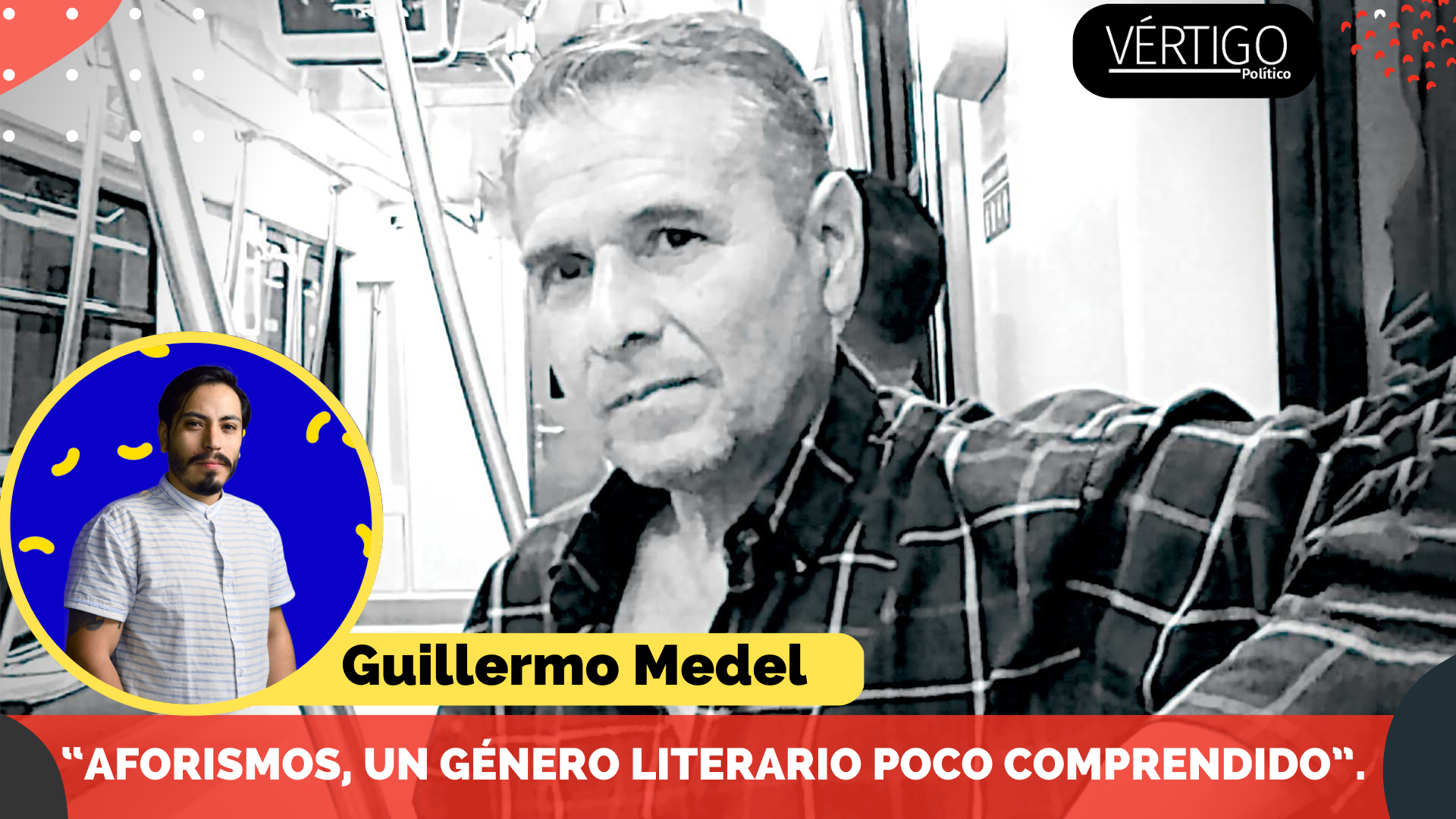 ARMANDO MORA: “AFORISMOS, UN GÉNERO LITERARIO POCO COMPRENDIDO”