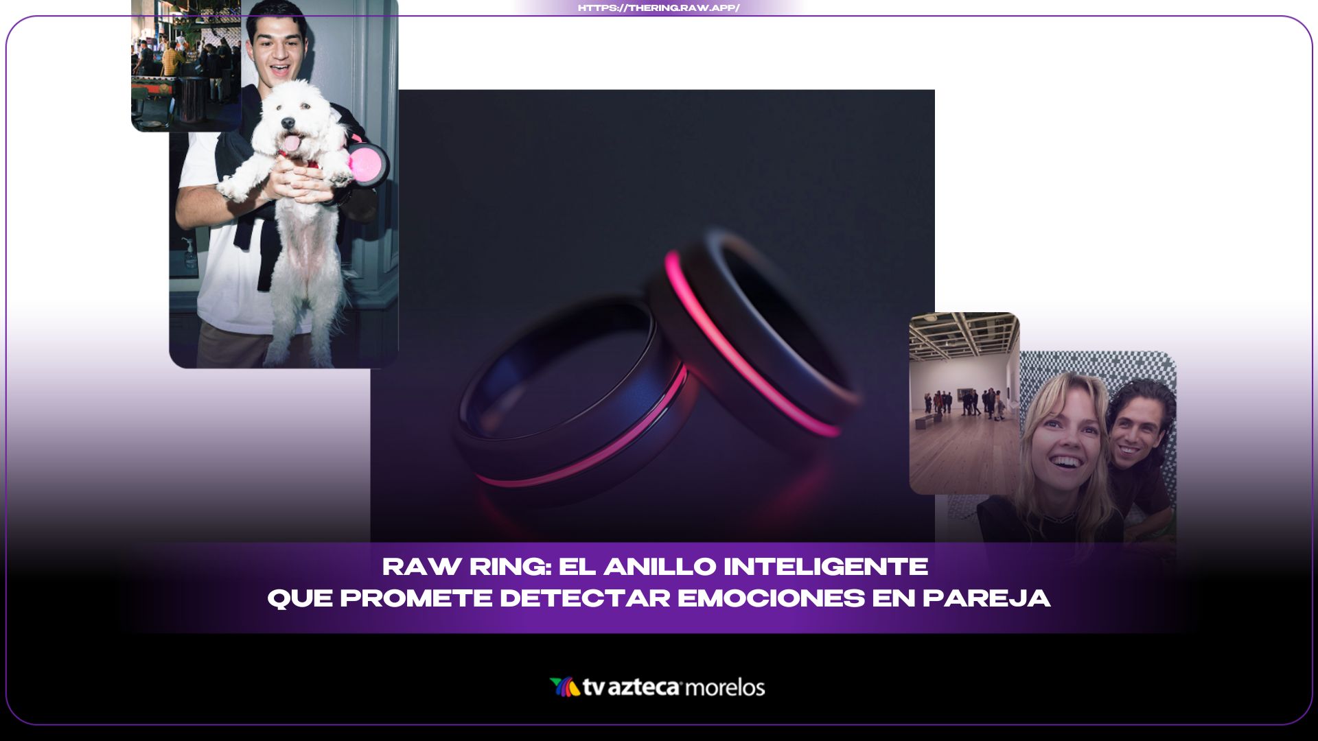RAW Ring: el anillo inteligente que promete detectar emociones en pareja