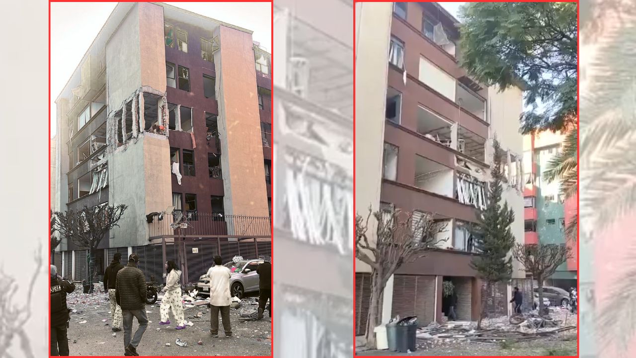 Edificio explota por acumulación de gas en Paseos de Taxqueña, CDMX