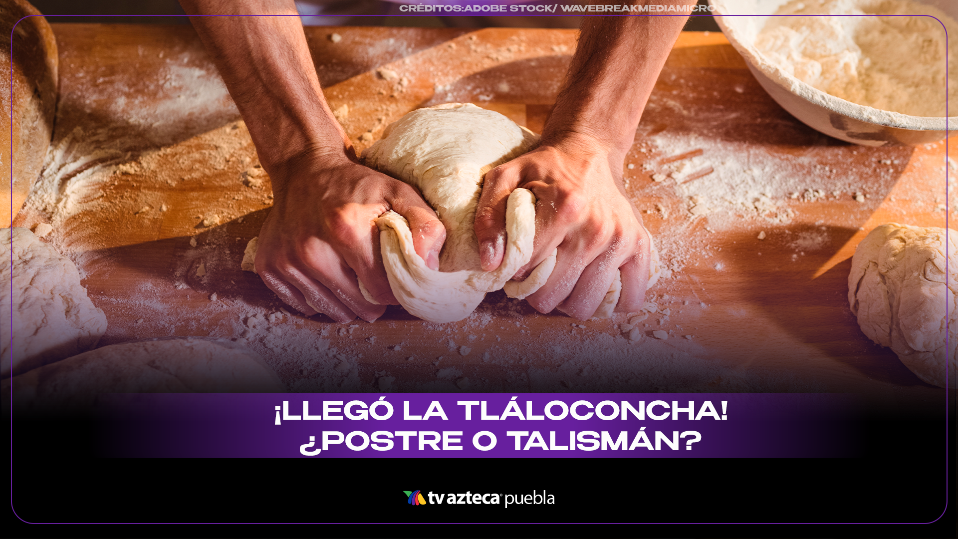Tláloconcha, el pan viral inspirado en Tláloc durante temporada de lluvias