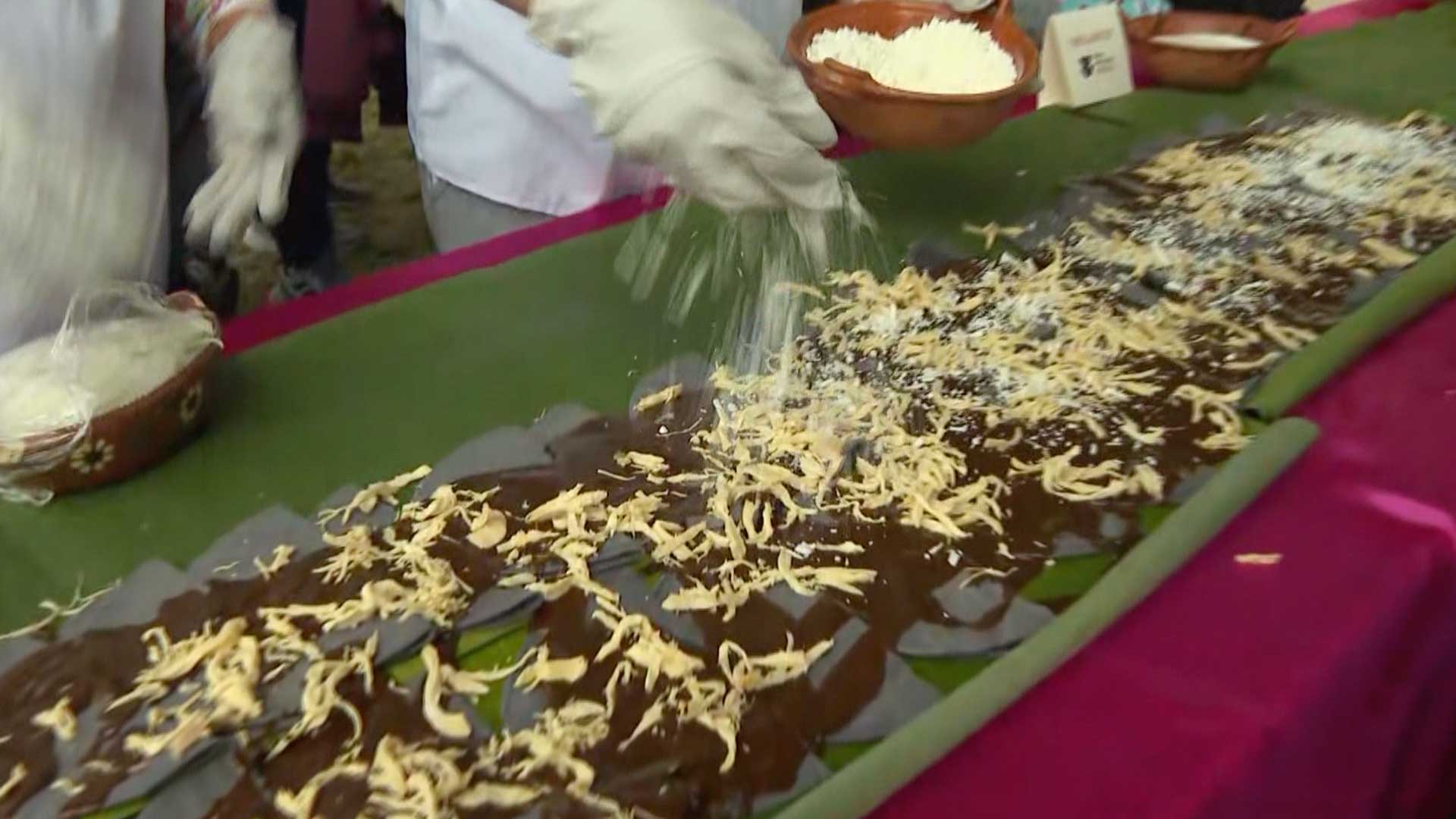 ¿Récord de la enchilada más grande del mundo?