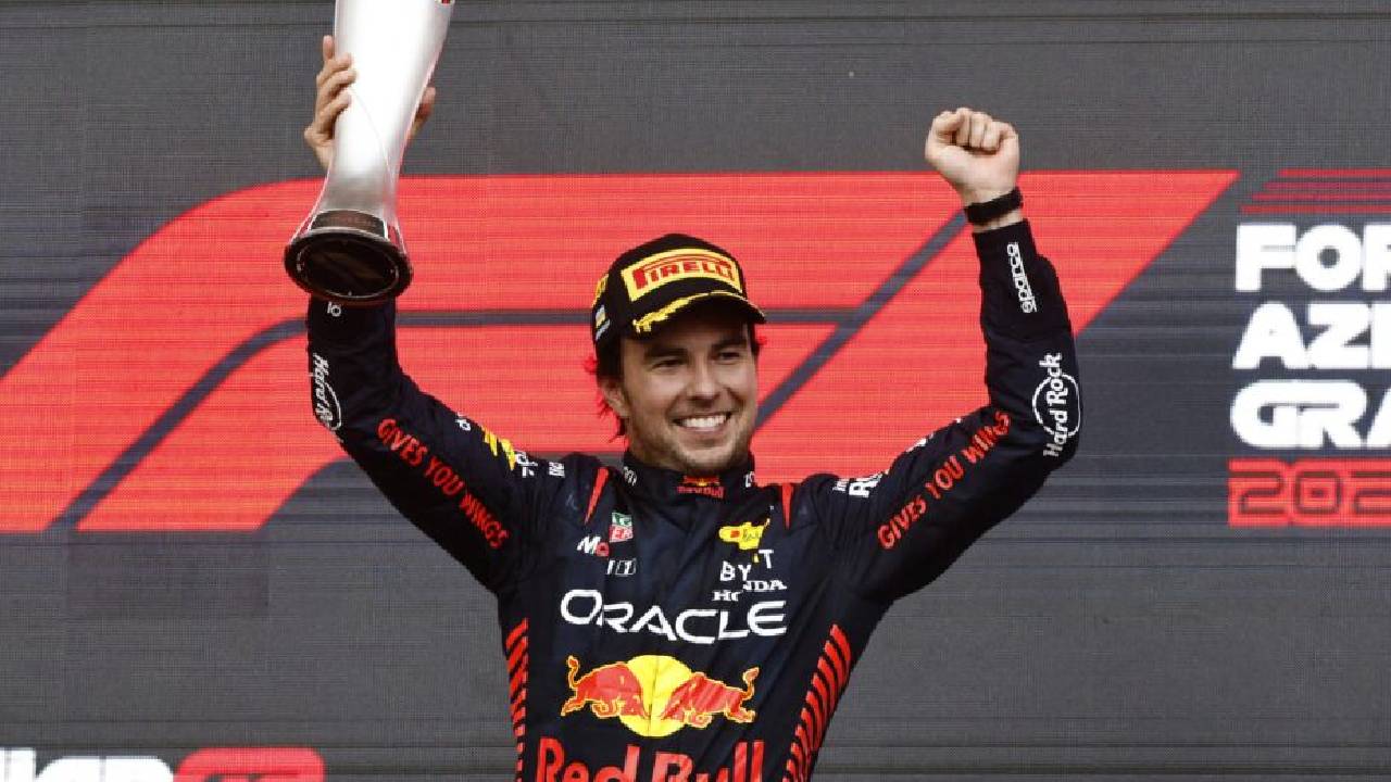 🏆 Checo Pérez gana el Gran Premio Azerbaiyán de la F1