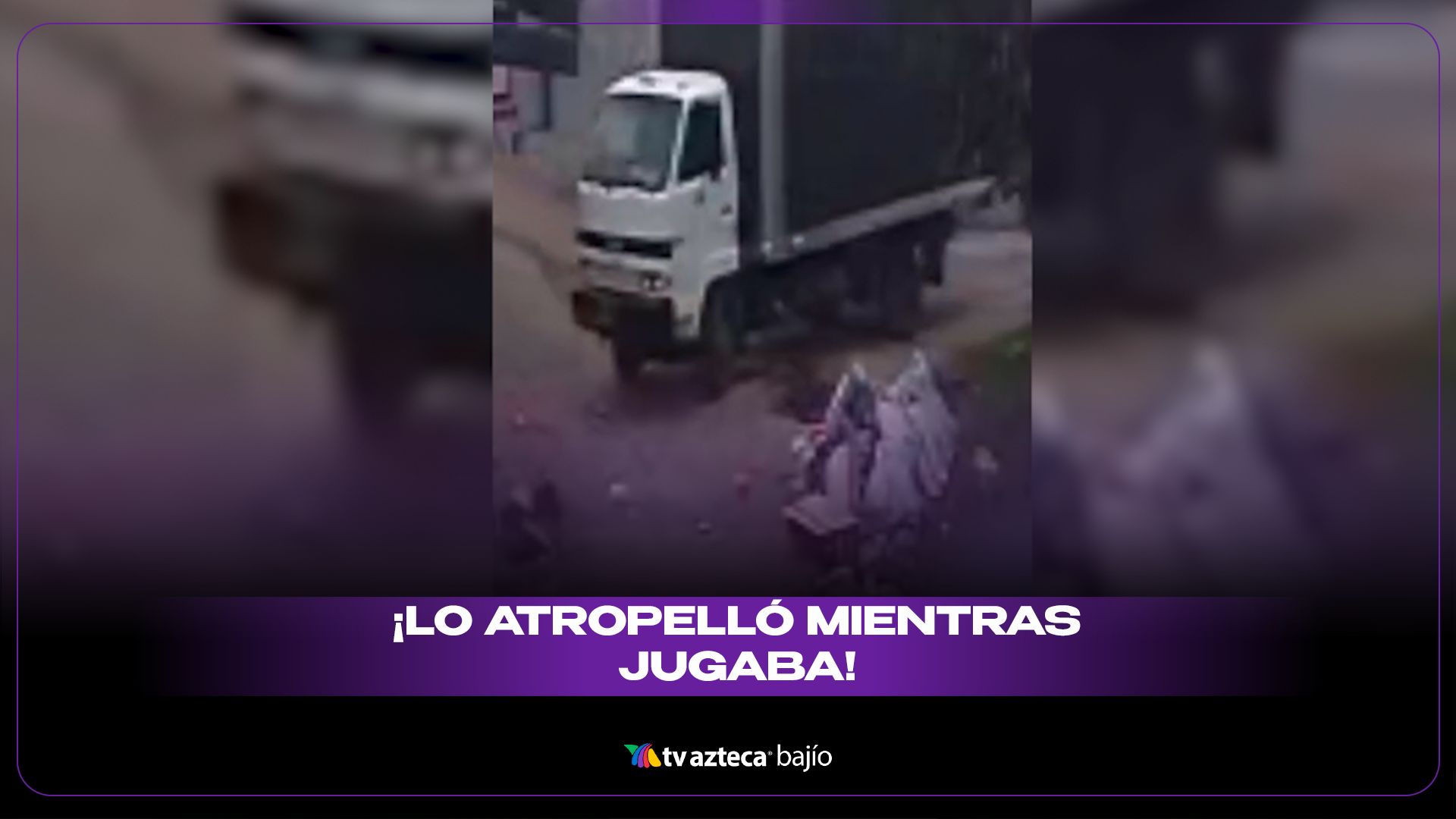 Camión atropella a niño mientras jugaba, en Nicaragua