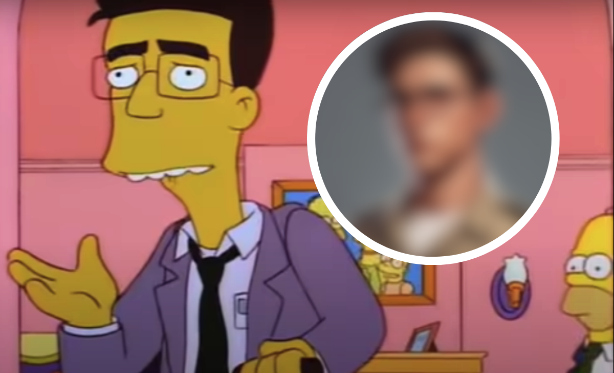 Así luciría ‘Frank Grimes’ de ‘Los Simpson’ si fuera real, según la ...