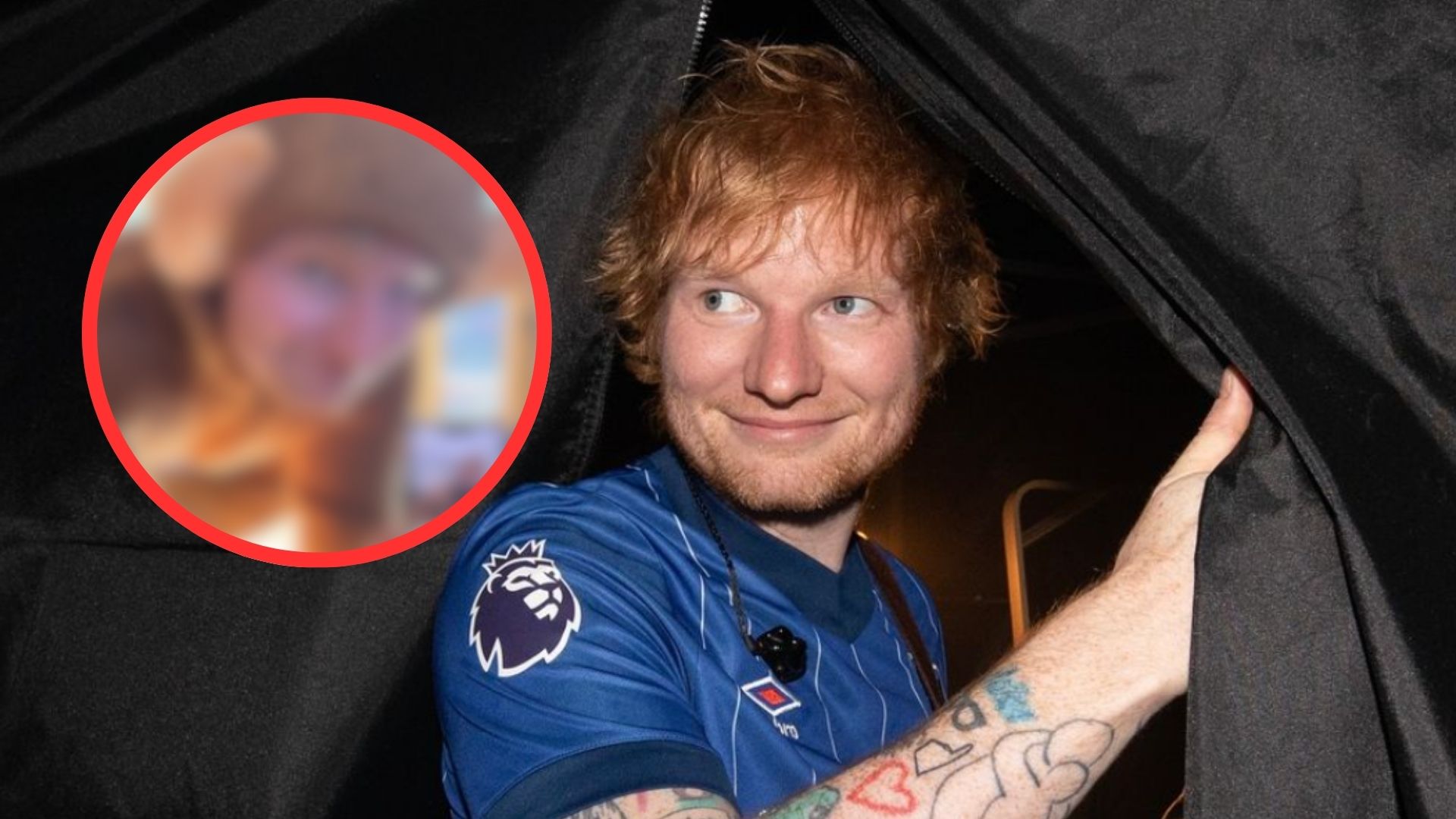 Ed Sheeran se disfraza de su meme viral hecho por IA para Halloween