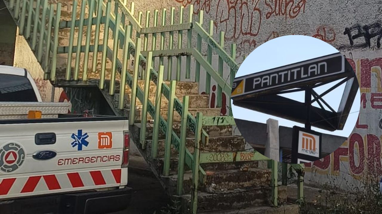 Encuentran cuerpo colgado en un puente cerca de Metro Pantitlán, en CDMX