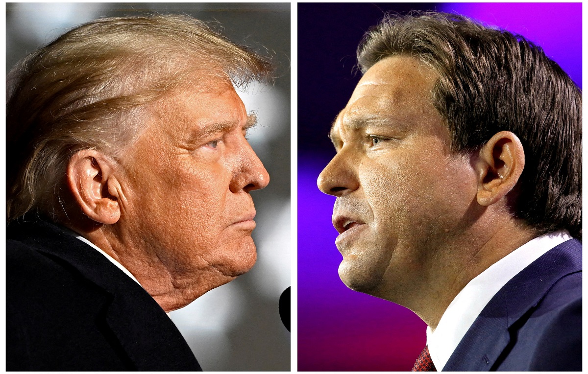 Trump se burló de candidatura de Ron DeSantis