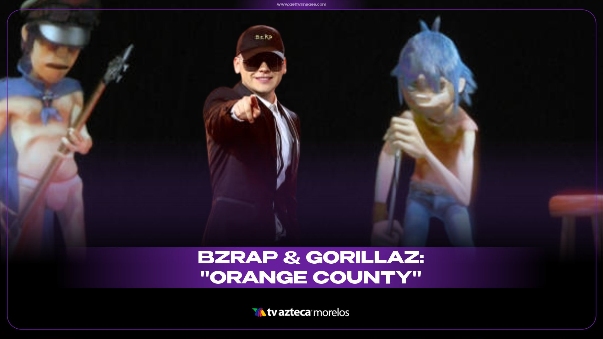 Bizarrap y Gorillaz se unen en “Orange County”, pura psicodelia global