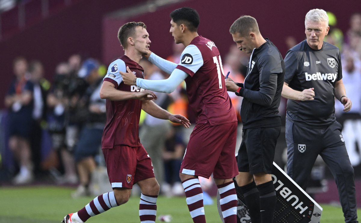 Edson Álvarez habría salido en el West Ham vs Manchester City por ...