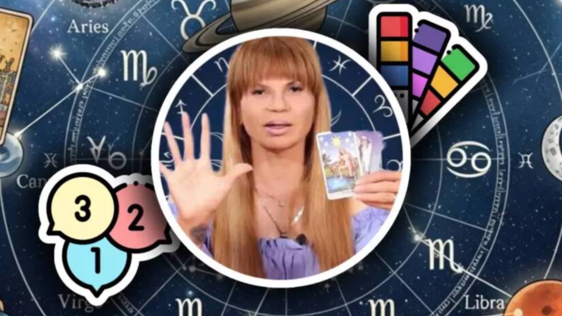 Horóscopos y predicciones de Mhoni Vidente: ¿Cuál es tu color y número ...