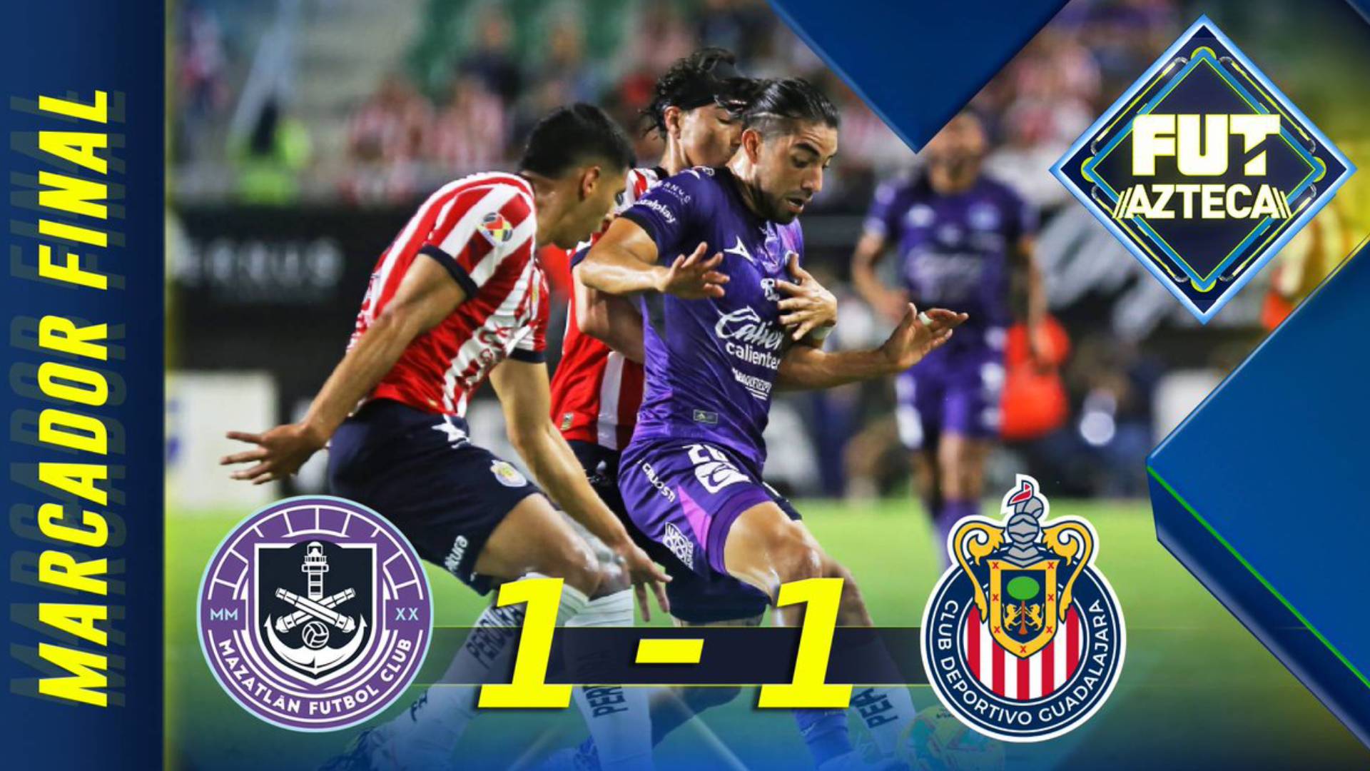 Resumen: Mazatlán 1-1 Chivas en la Jornada 15 de la Liga BBVA MX ...