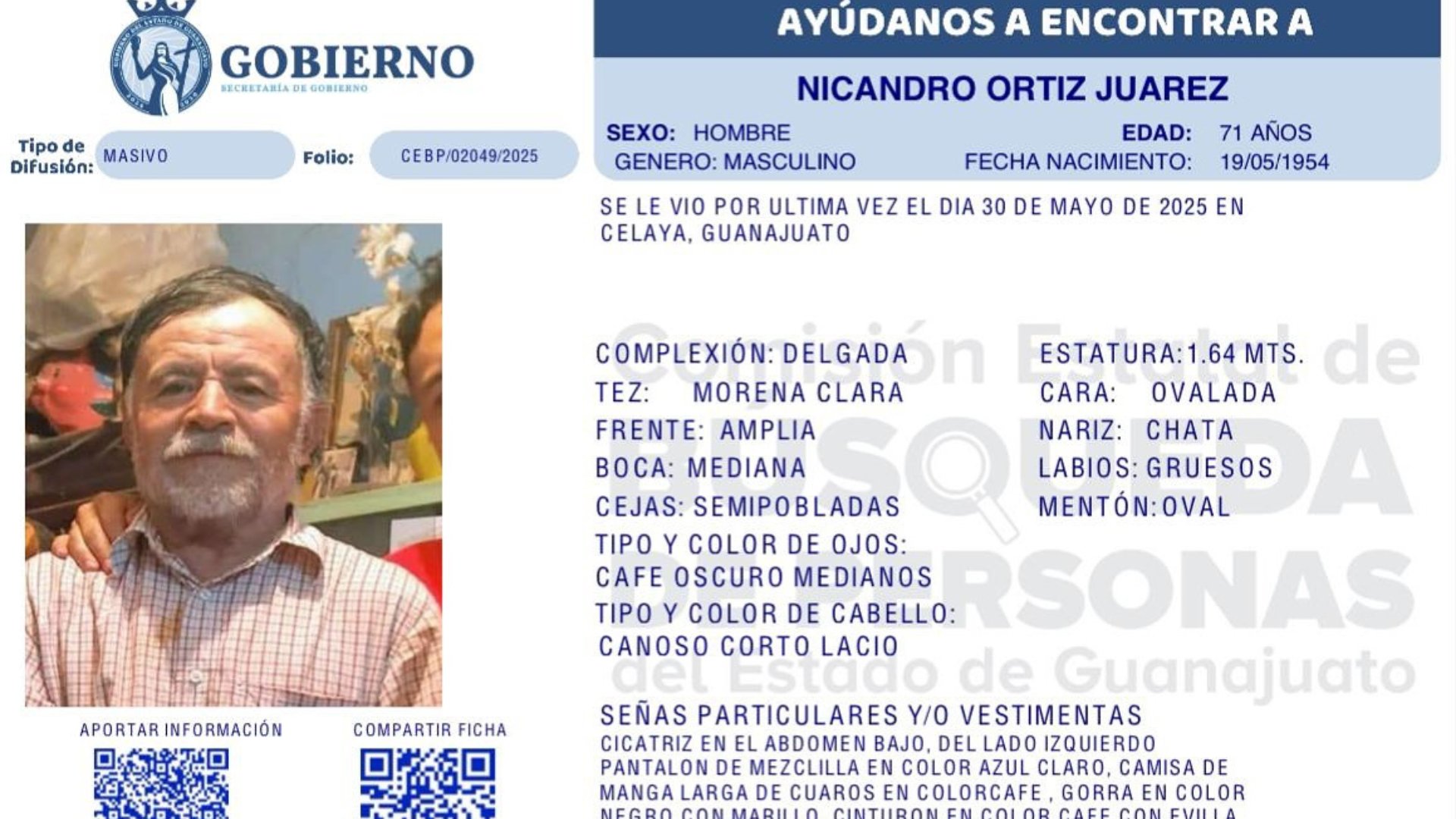 Desaparecidos Guanajuato: ¿Quién es Nicandro Ortiz Juárez y qué sabemos ...